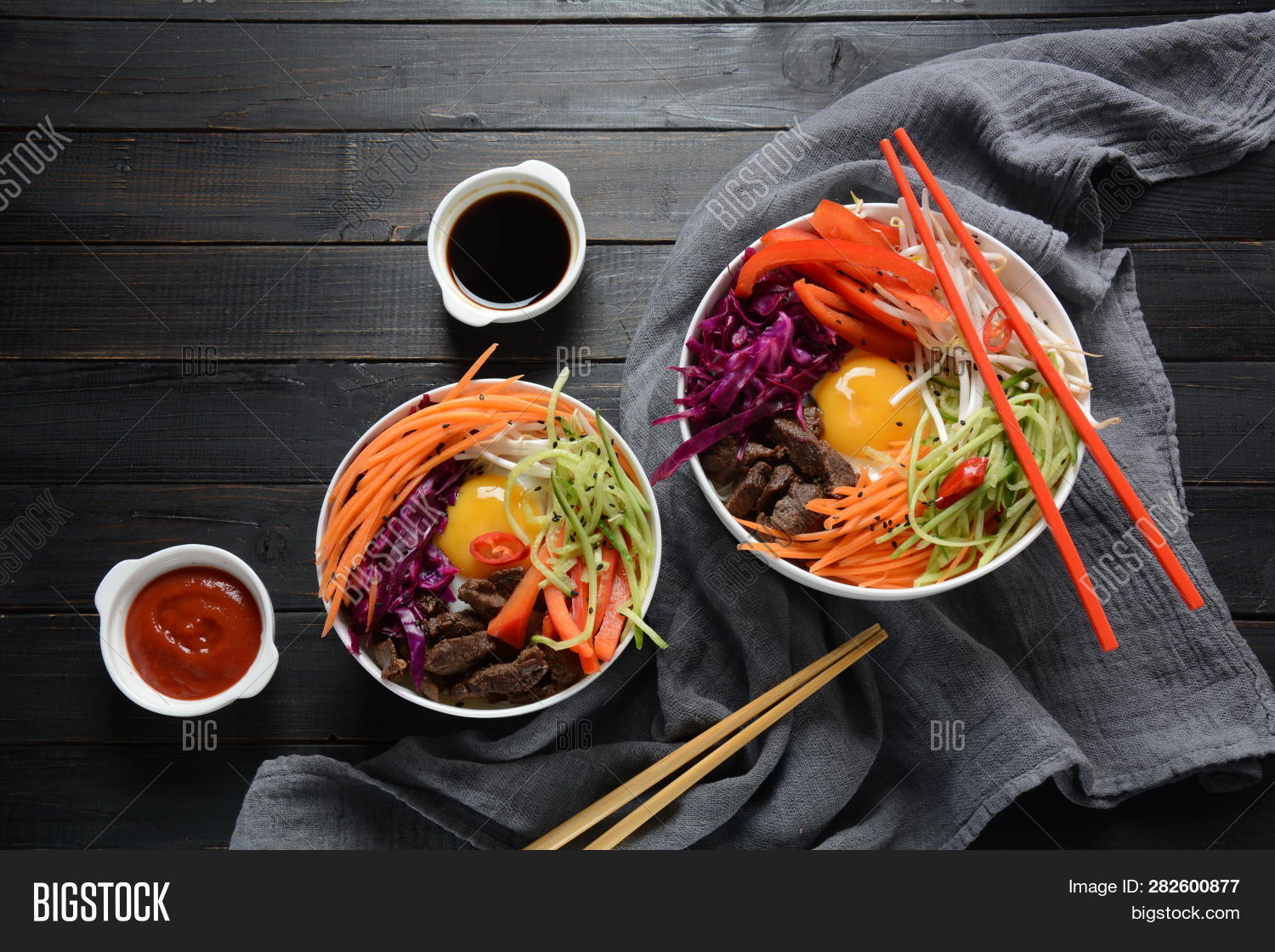 Bi Bim Bap Rice Fried Image & Photo (Free Trial) | Bigstock