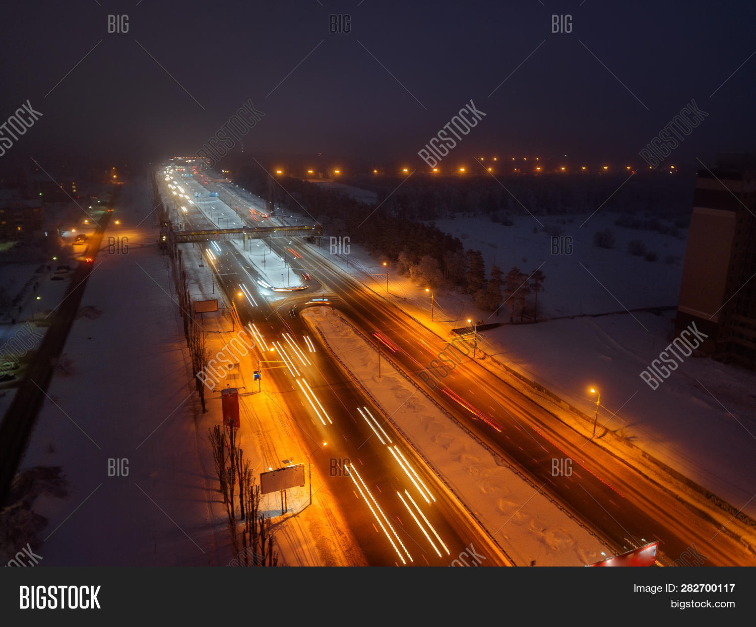 Aerial View Night Image & Photo (Free Trial) | Bigstock