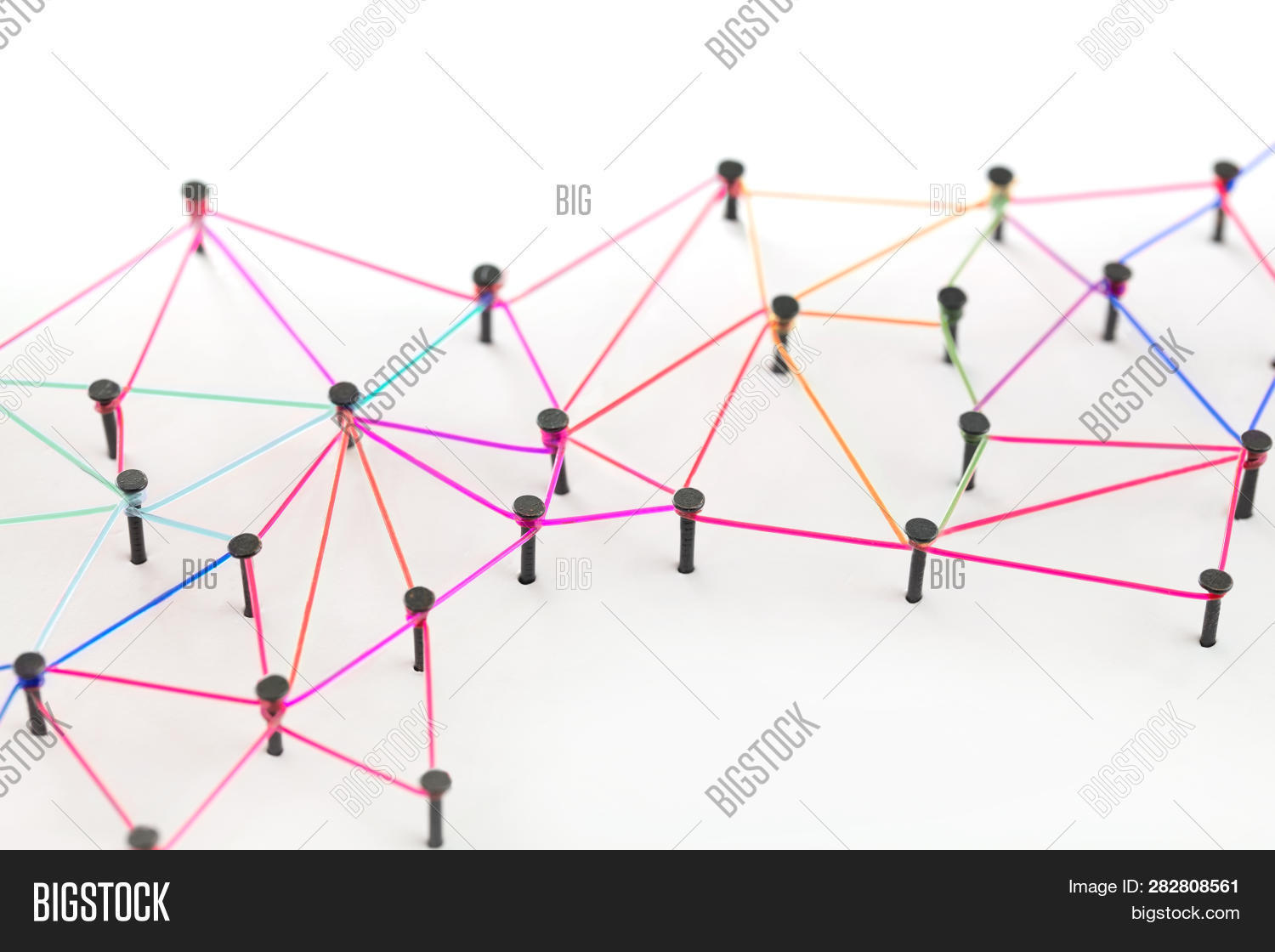 Linking Entities. Image & Photo (Free Trial) | Bigstock