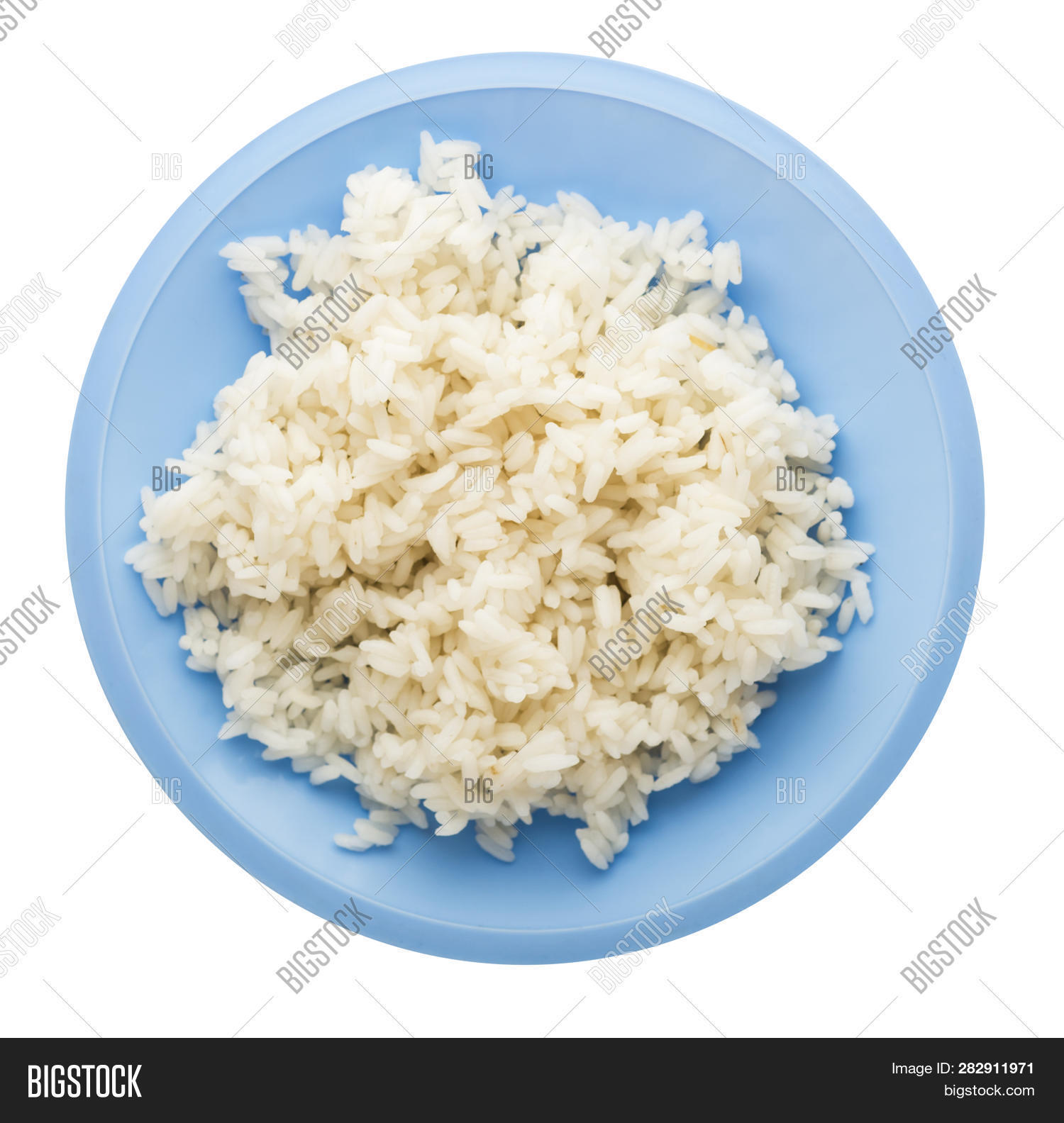 White Rice On Plate. Image & Photo (Free Trial) | Bigstock