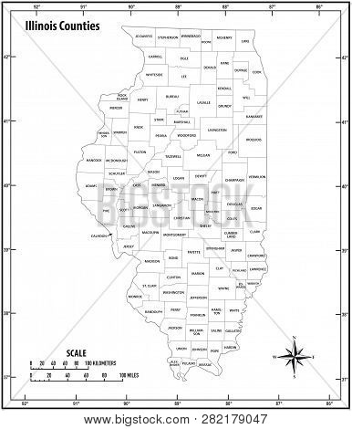 Illinois State Vector & Photo (Free Trial) | Bigstock