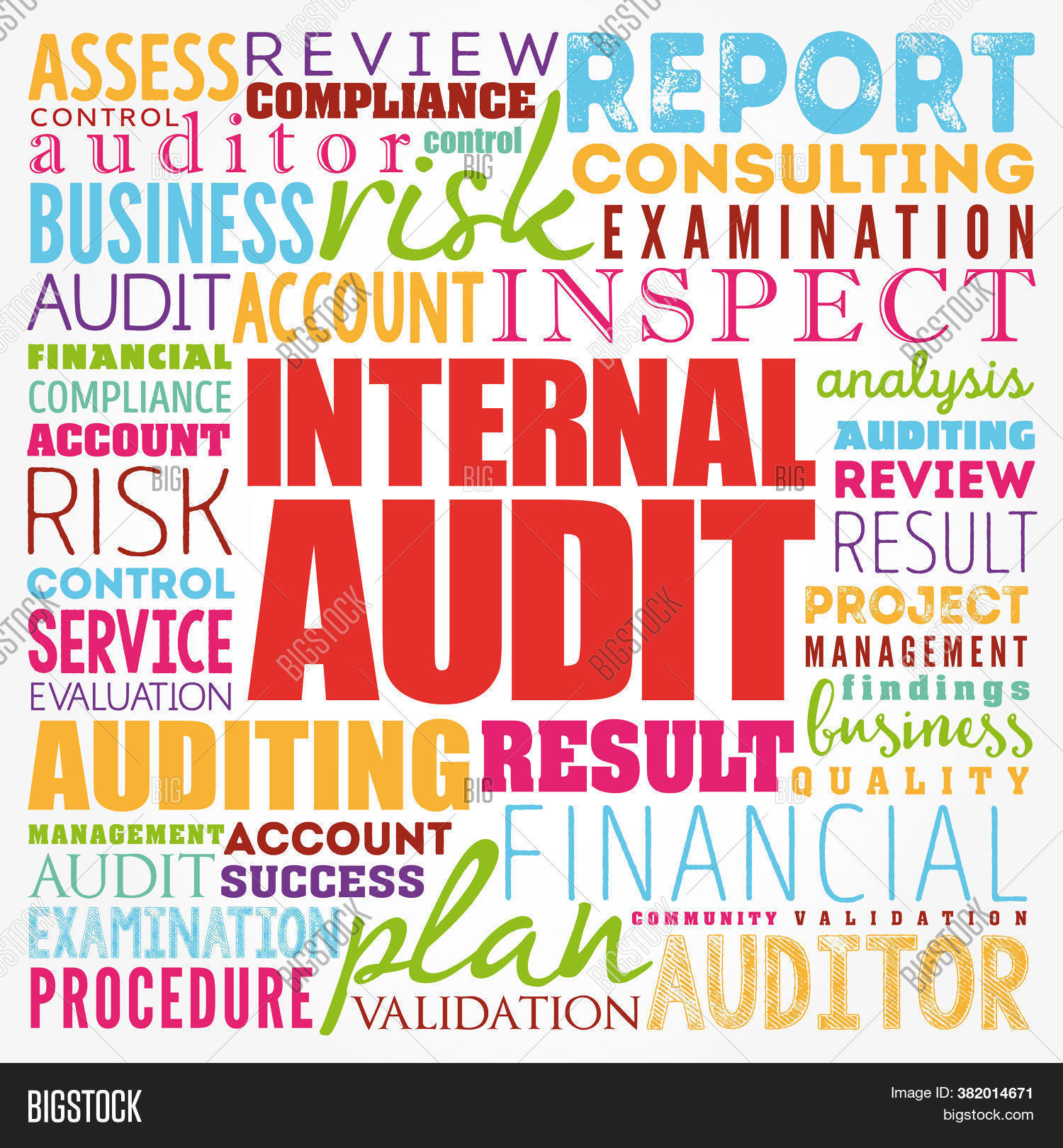 Internal Audit Word Image & Photo (Free Trial) | Bigstock