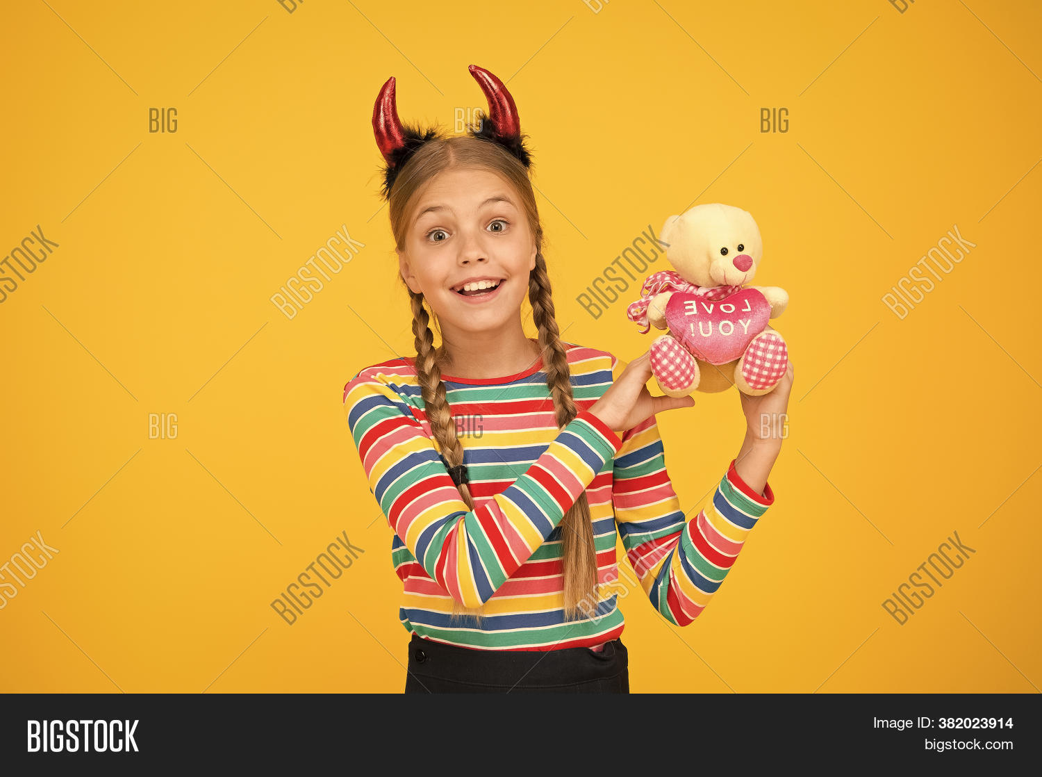 Small Demon. Playful Image & Photo (Free Trial) | Bigstock