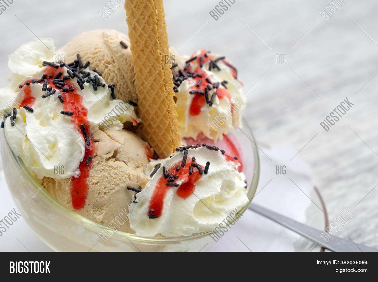 Detail Sundae Ice Image & Photo (Free Trial) | Bigstock