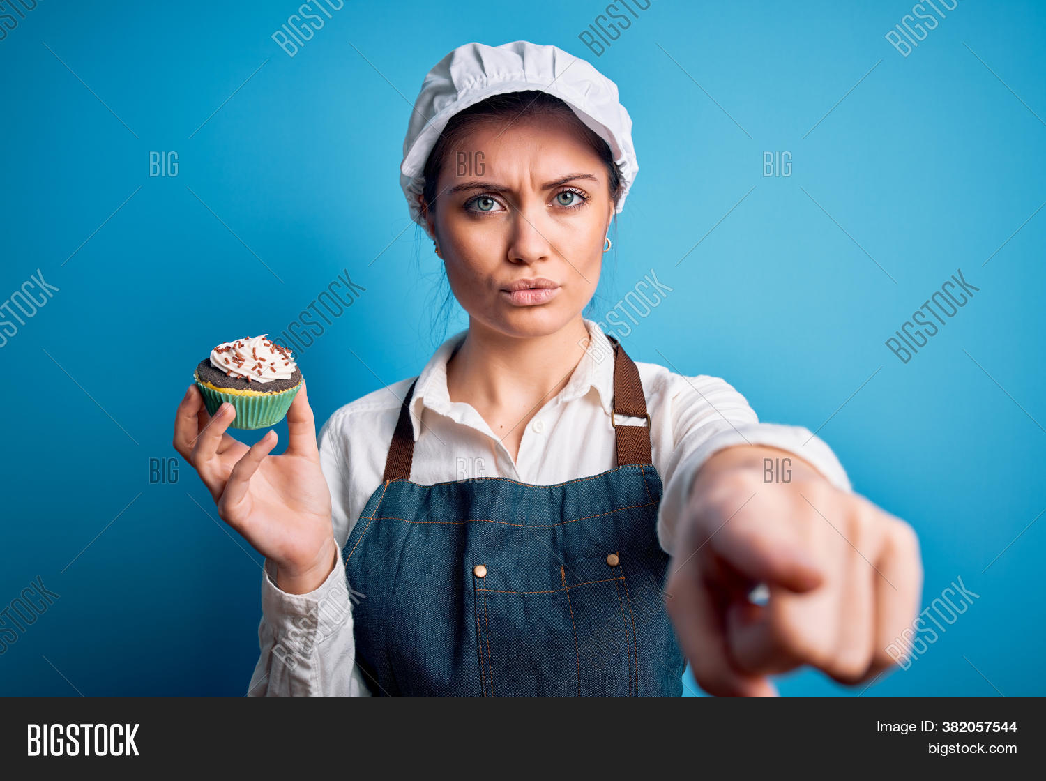 Young Beautiful Baker Image & Photo (Free Trial) | Bigstock