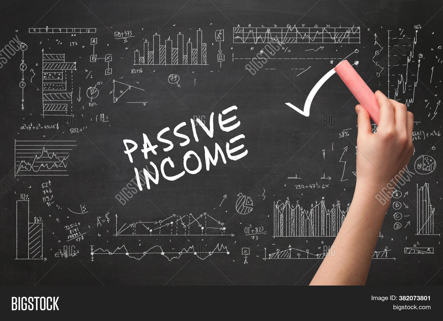 Hand Drawing PASSIVE Image & Photo (Free Trial) | Bigstock