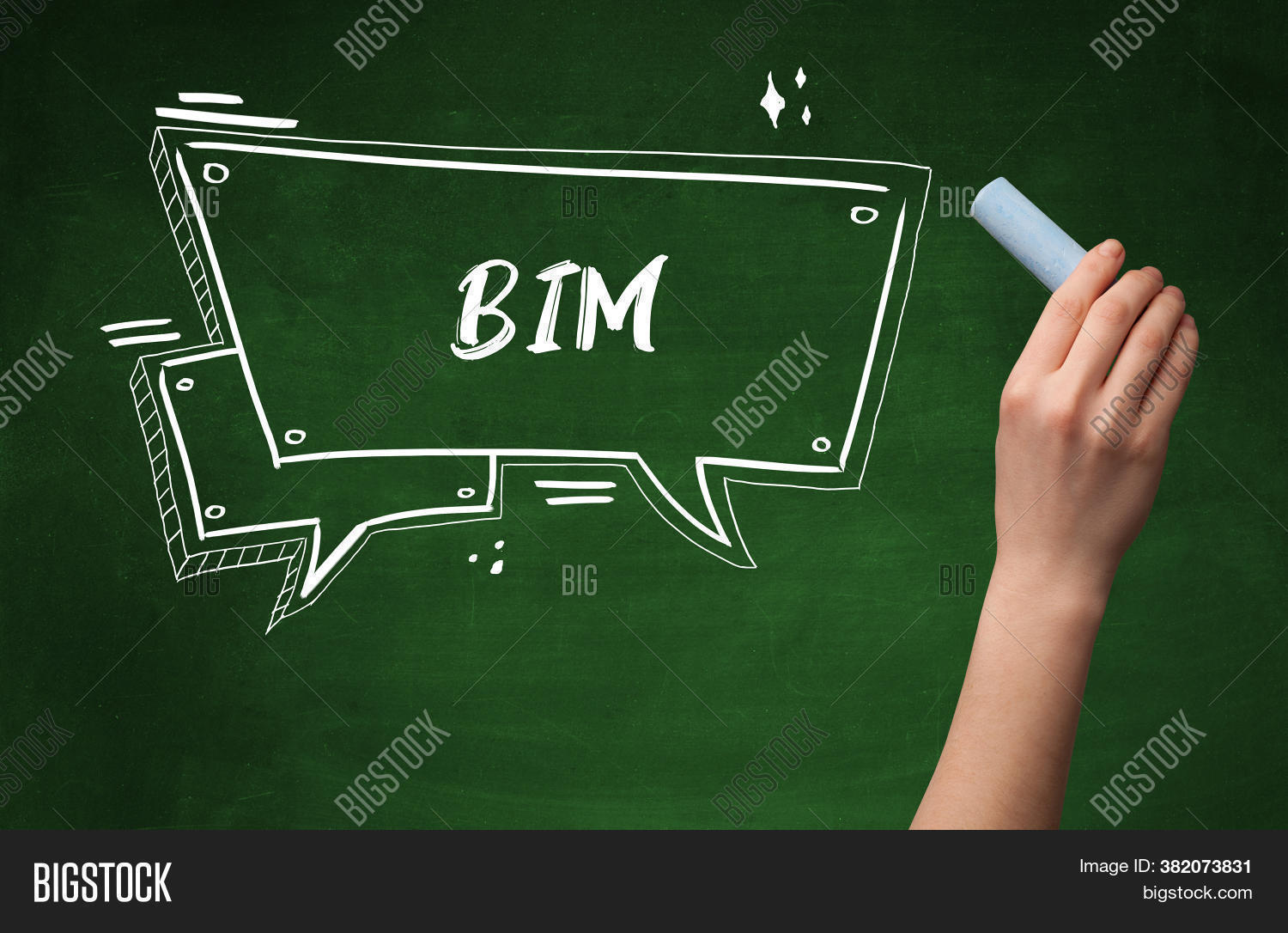 Hand Drawing BIM Image & Photo (Free Trial) | Bigstock