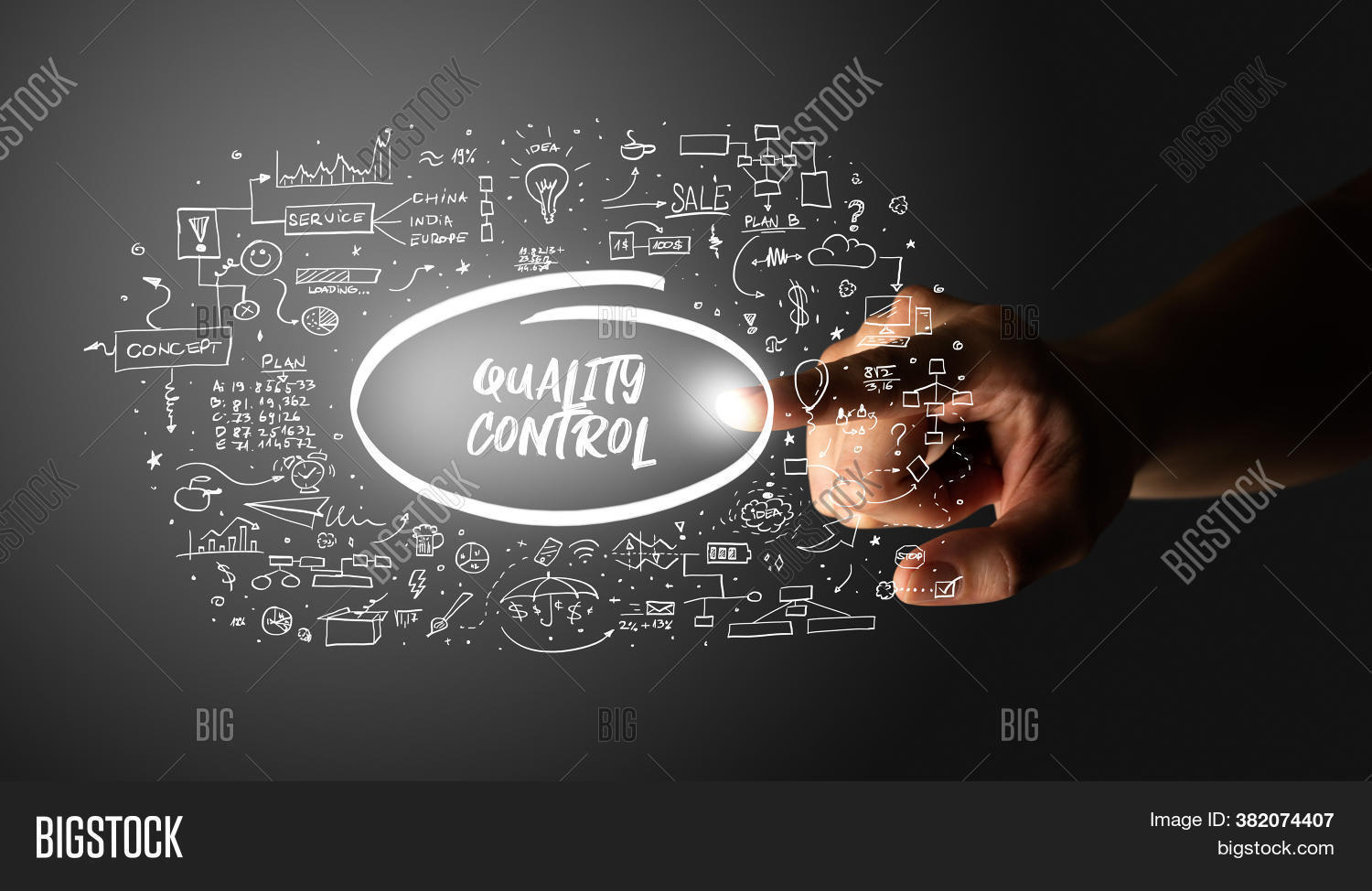 Hand Touching QUALITY Image & Photo (Free Trial) | Bigstock