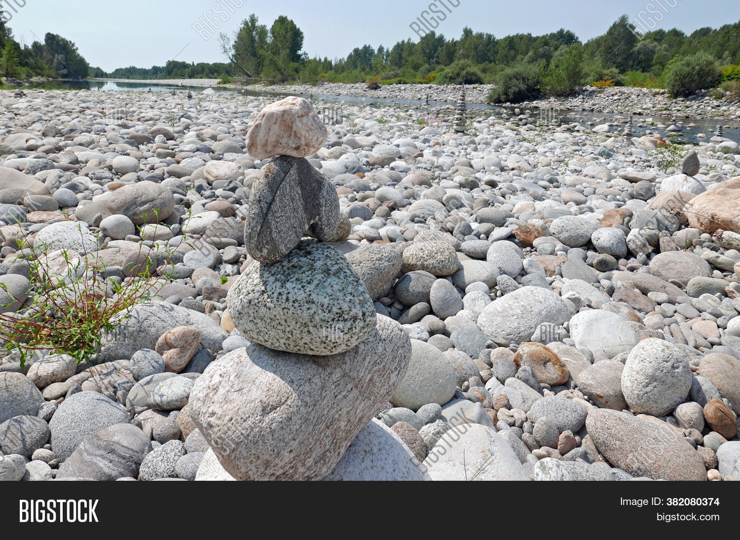 River Stones Pile Image & Photo (Free Trial) | Bigstock