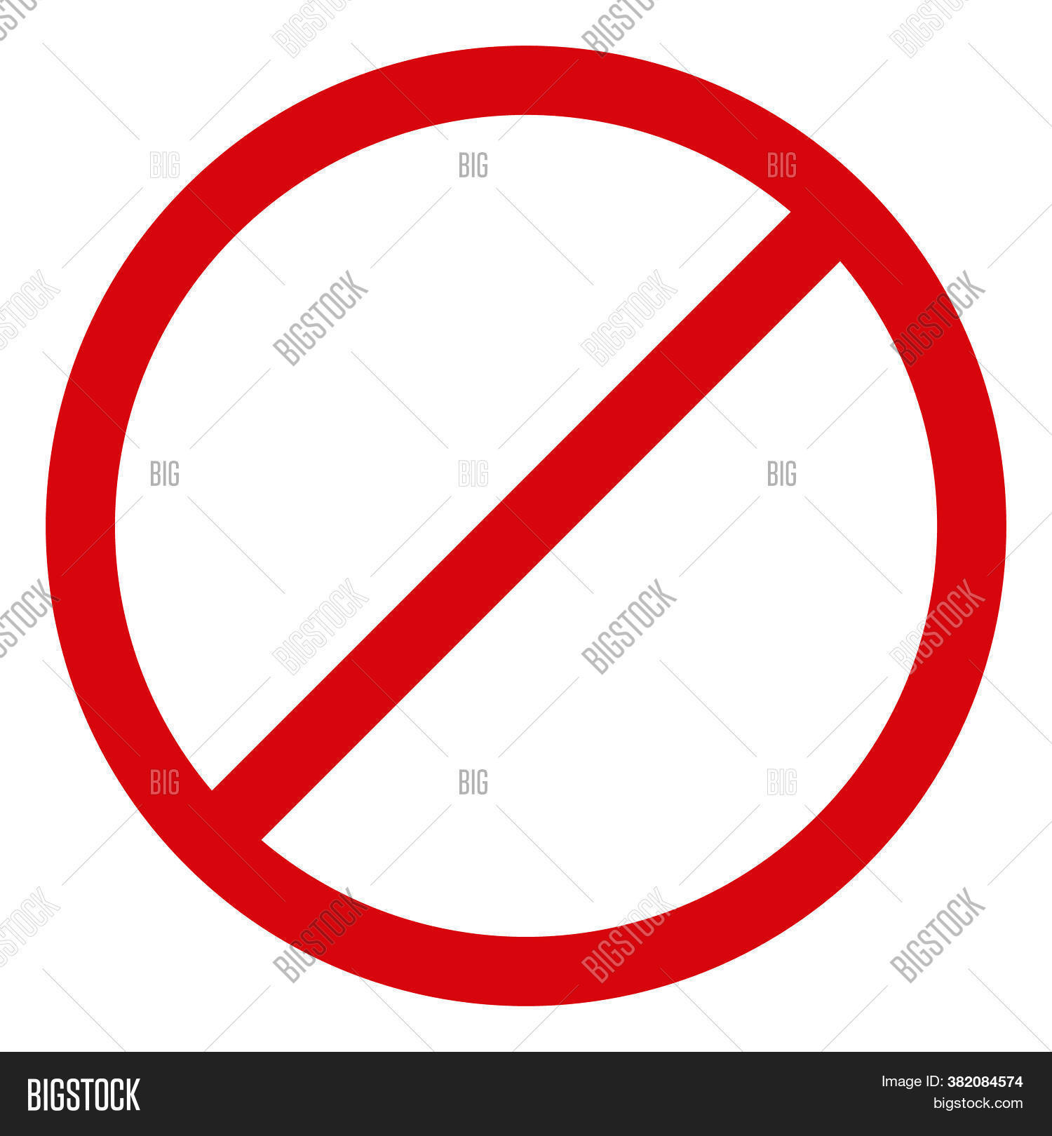 Restrict Icon On White Image & Photo (Free Trial) | Bigstock