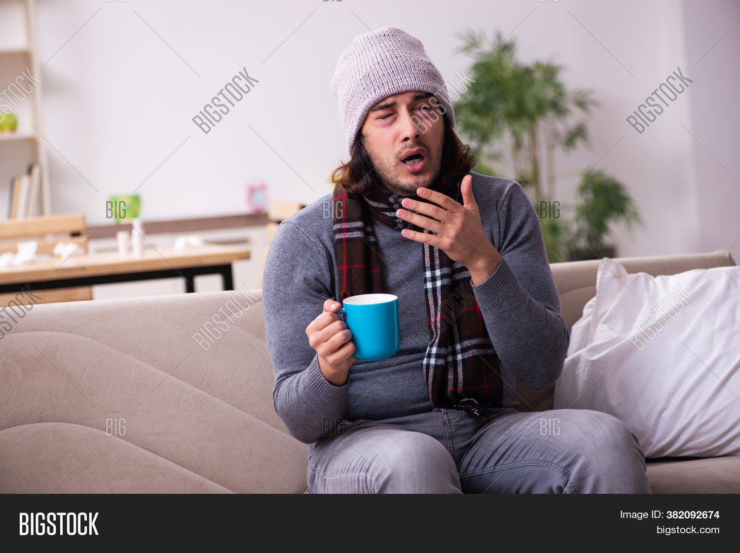 Young Man Suffering Image & Photo (Free Trial) | Bigstock