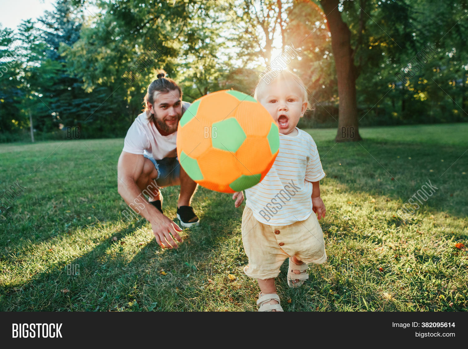 Young Father Playing Image & Photo (Free Trial) | Bigstock