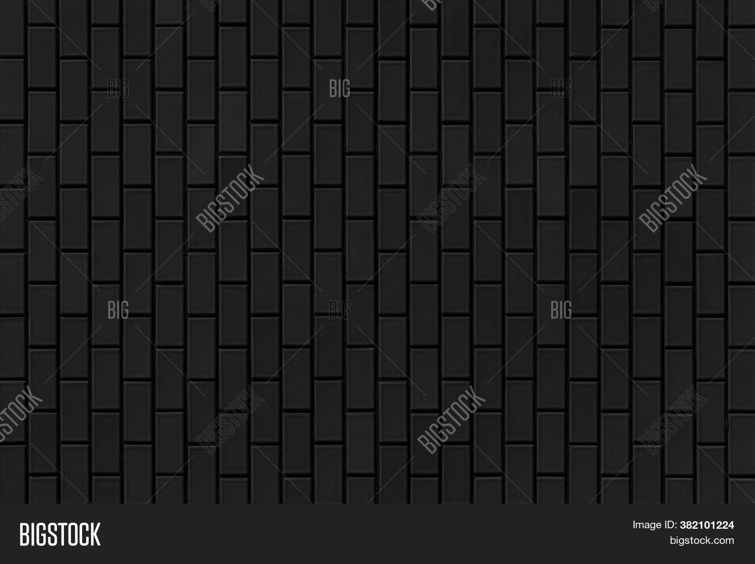 Black Stone Brick Wall Image & Photo (Free Trial) | Bigstock