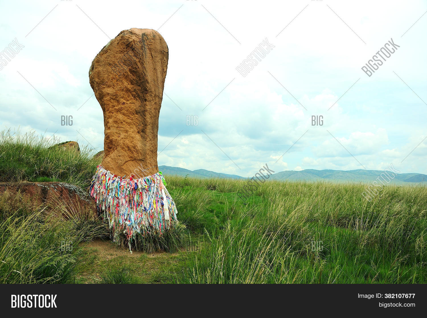 Ancient Tall Stone Image & Photo (Free Trial) | Bigstock