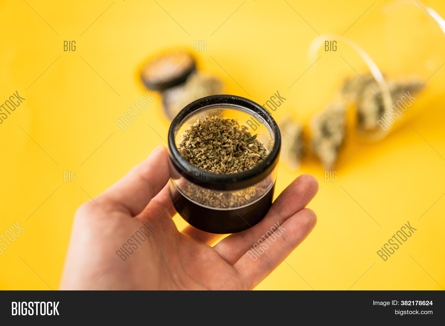 Sativa Thc Cbd. Joint Image & Photo (Free Trial) | Bigstock