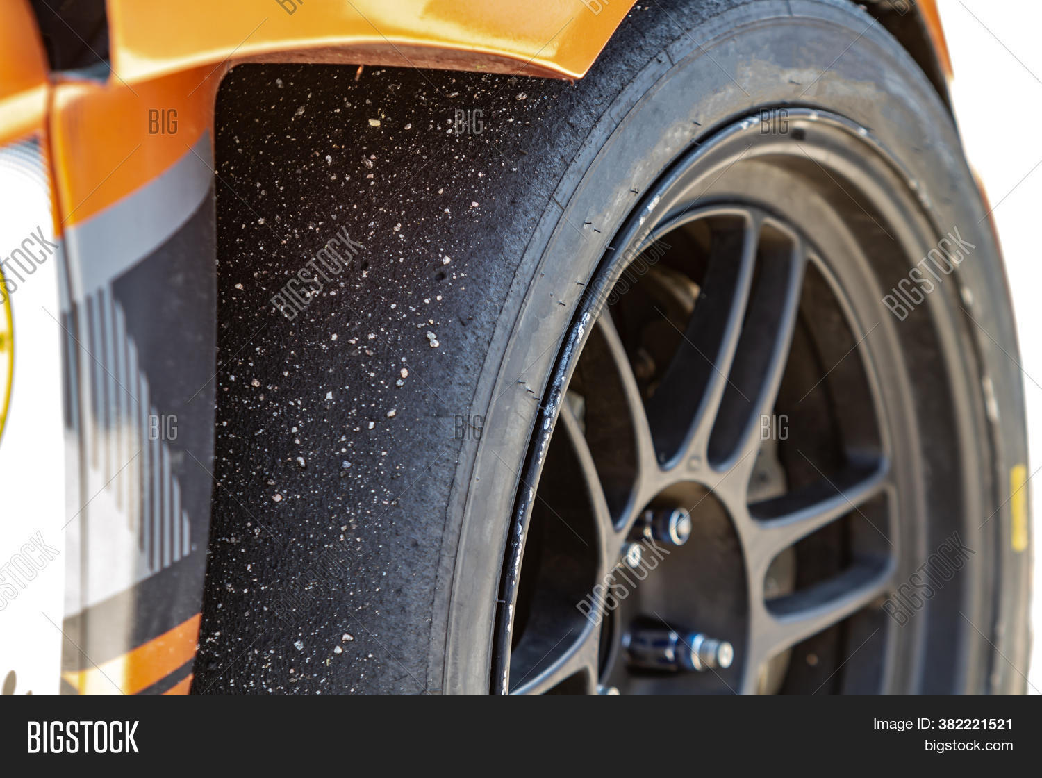 Sports Car Wheel Worn Image & Photo (Free Trial) | Bigstock