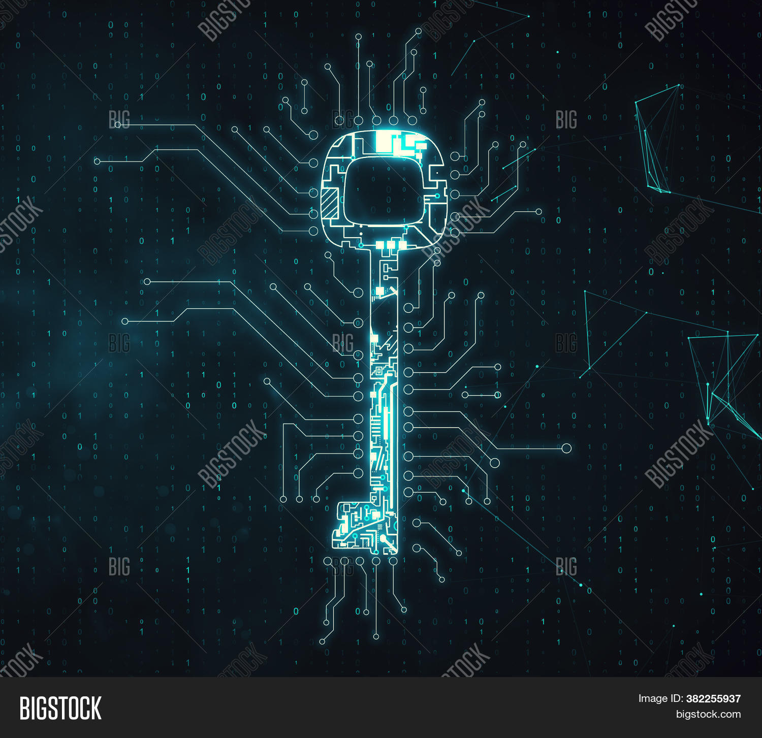 Glowing Circuit Image & Photo (Free Trial) | Bigstock