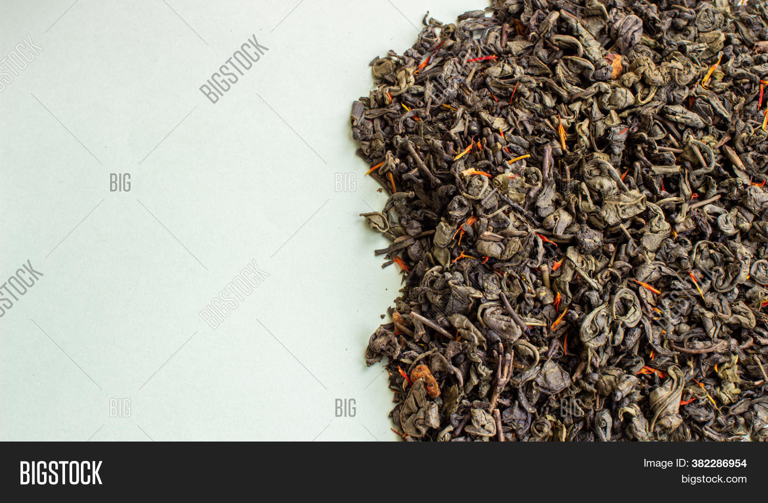 Dry Green Tea Leaves Image & Photo (Free Trial) | Bigstock