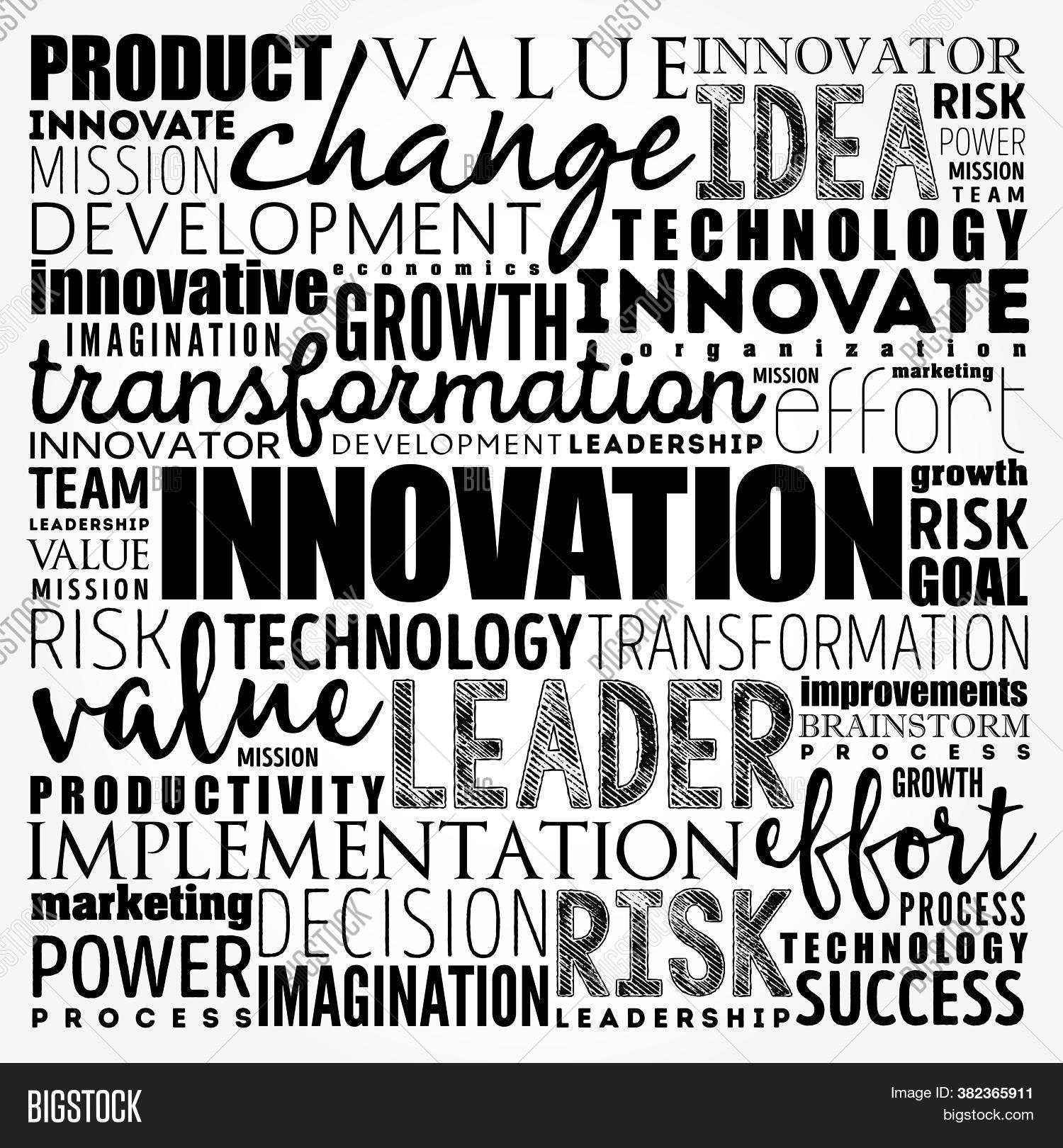 Innovation Word Cloud Image & Photo (Free Trial) | Bigstock