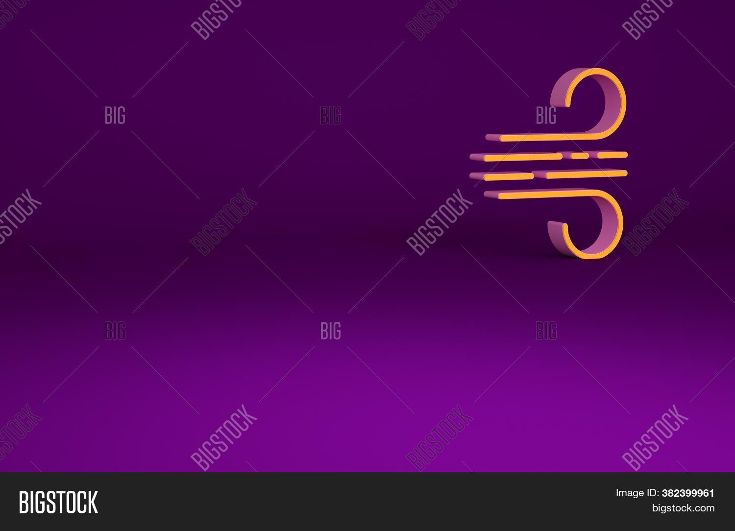 Orange Wind Icon Image & Photo (Free Trial) | Bigstock