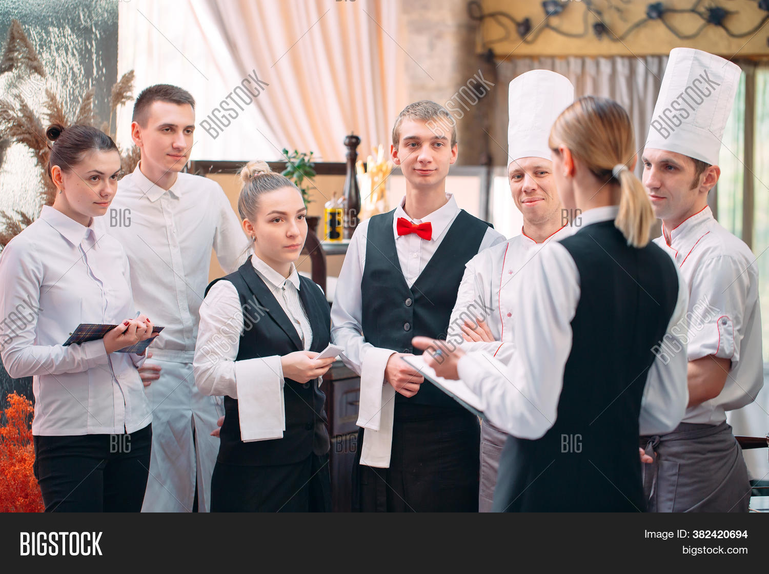 Restaurant Manager His Image & Photo (Free Trial) | Bigstock