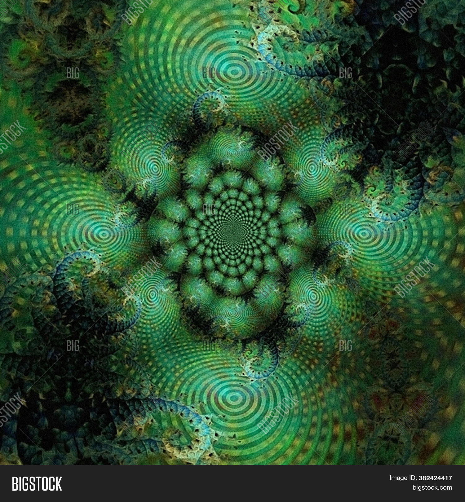 Green Fractal. Image & Photo (Free Trial) | Bigstock
