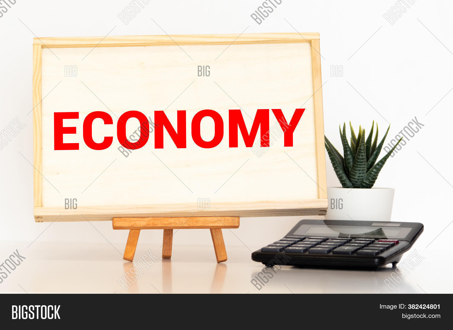 Word Economy Written Image & Photo (Free Trial) | Bigstock