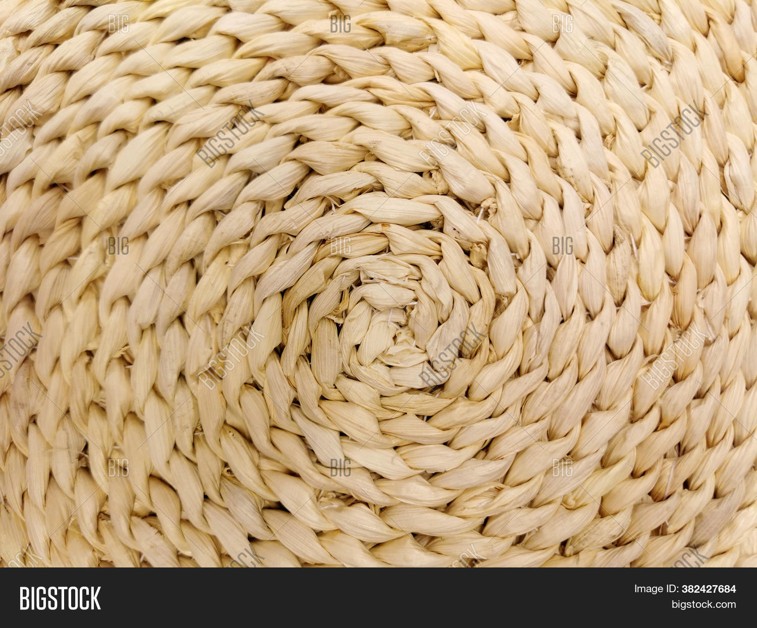 Straw Plate Natural Image & Photo (Free Trial) | Bigstock