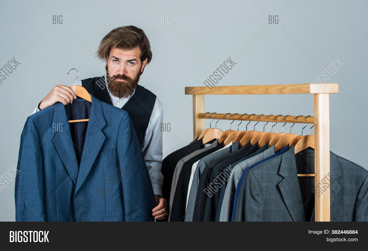 Bearded Man Collector Image & Photo (Free Trial) | Bigstock