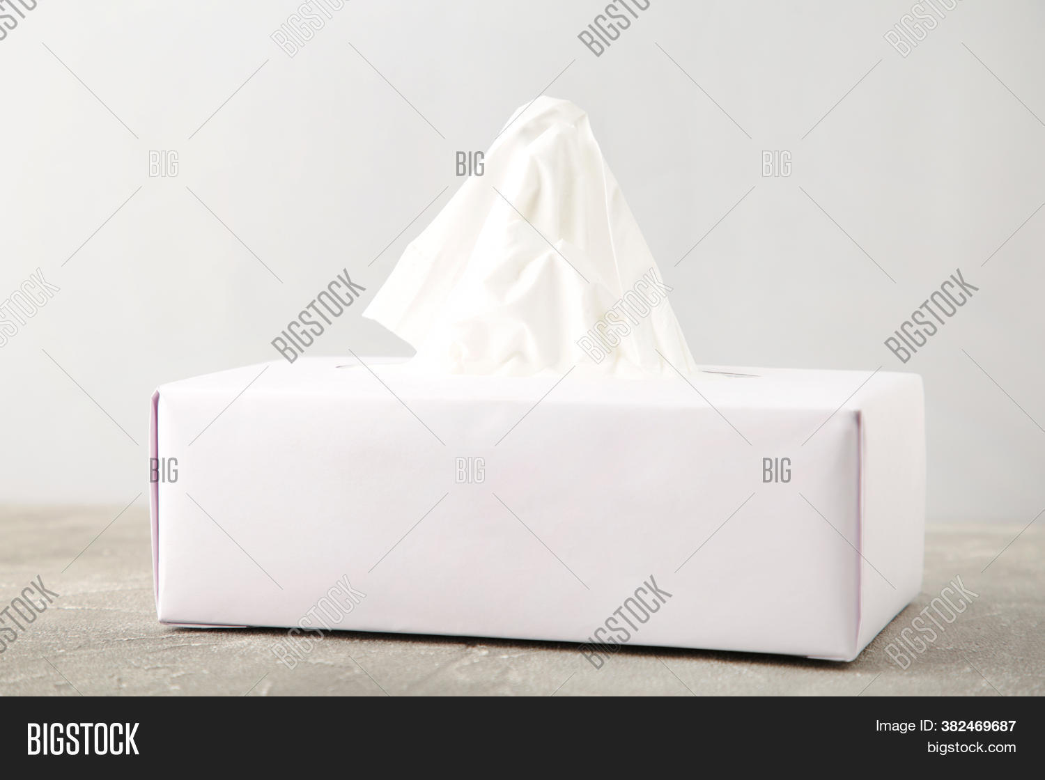 White Tissue Box On Image & Photo (Free Trial) | Bigstock