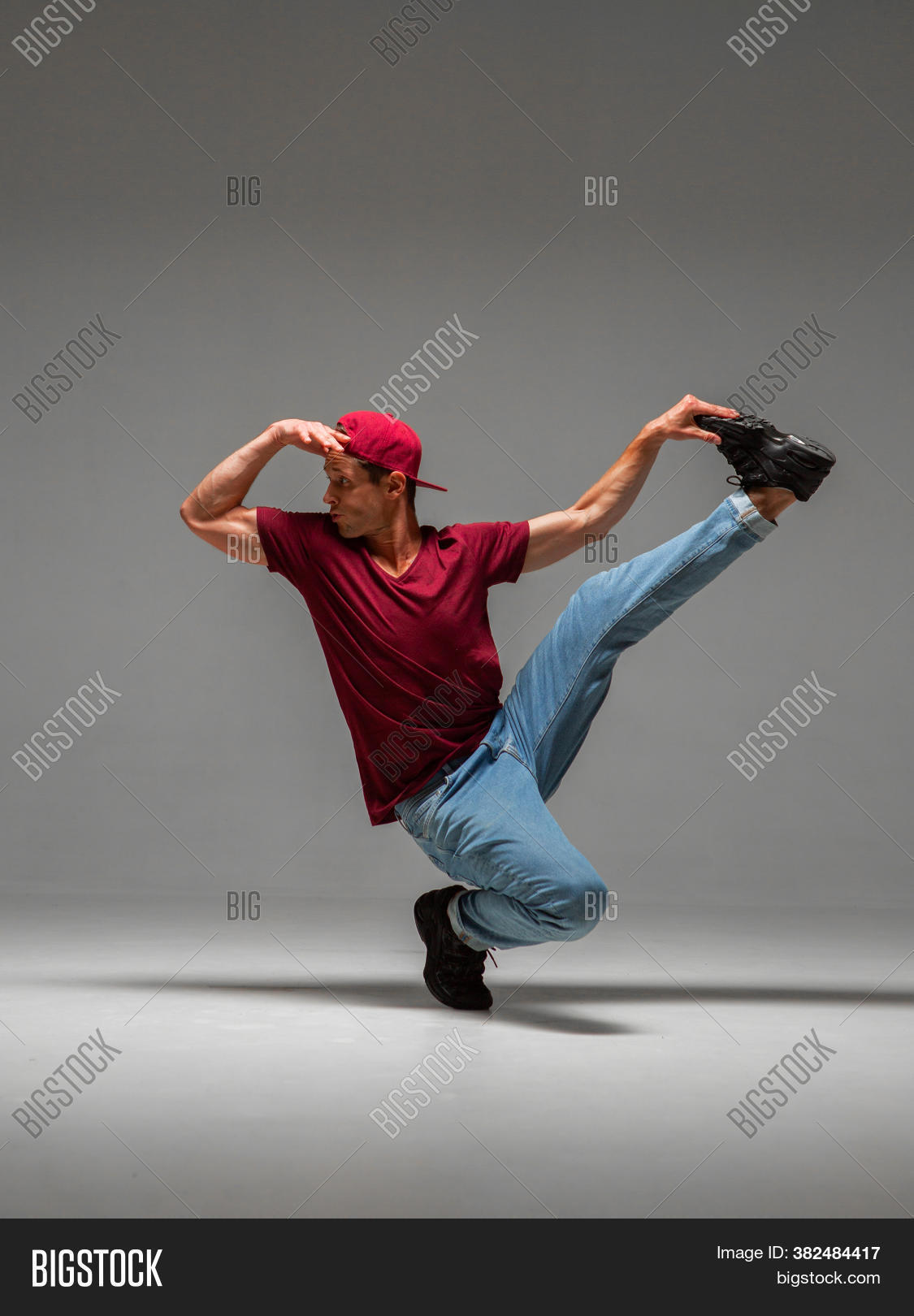 Cool Guy Breakdancer Image & Photo (Free Trial) | Bigstock