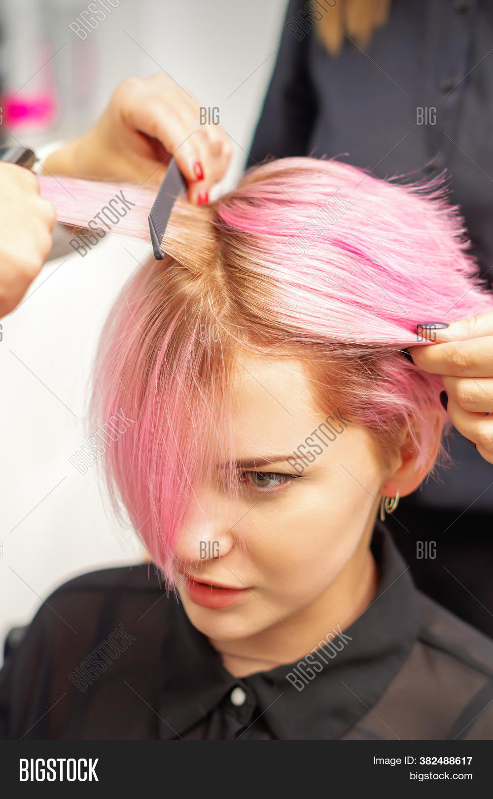 Hairdresser Straights Image & Photo (Free Trial) | Bigstock