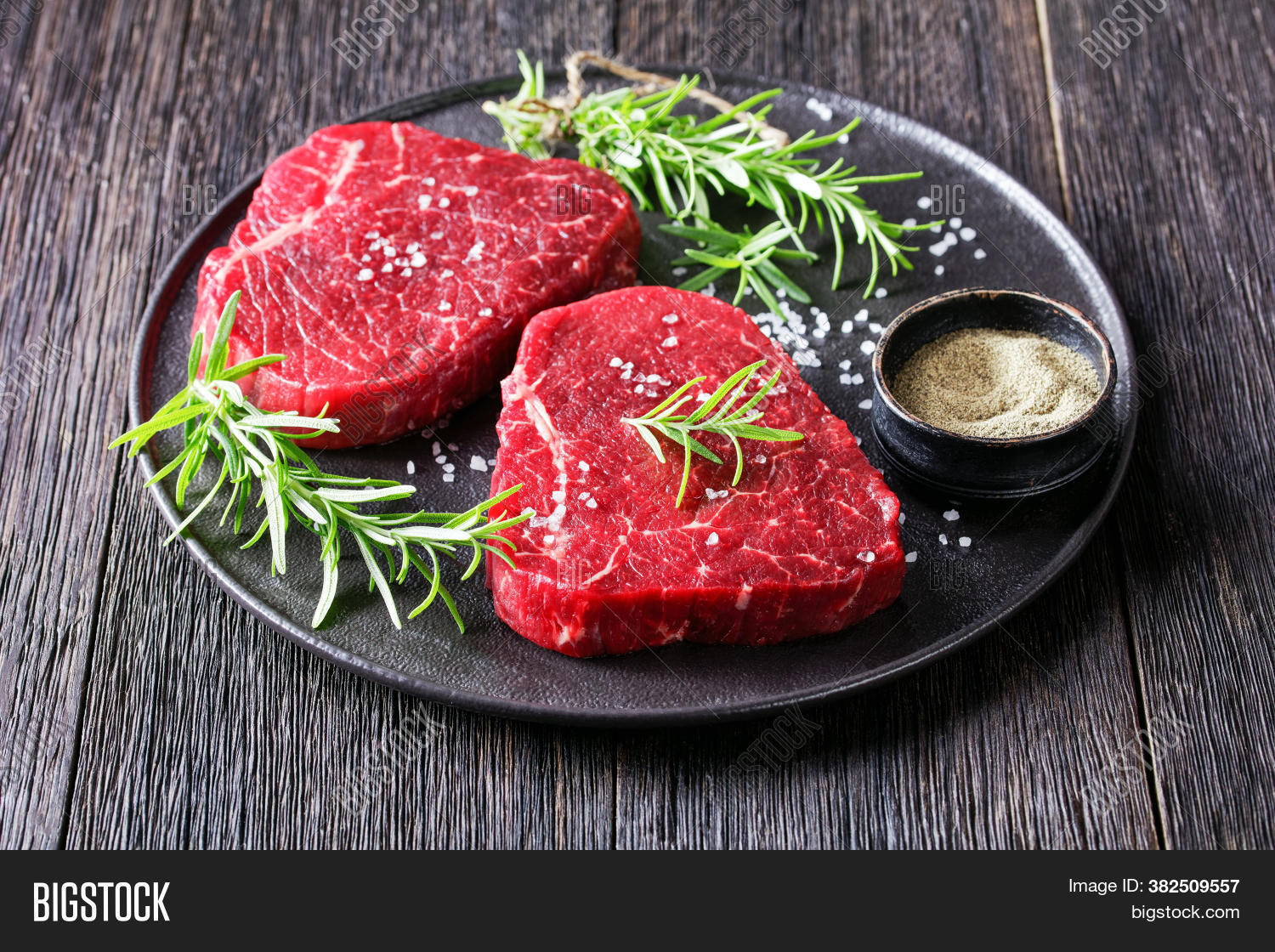 Uncooked Beef Steaks Image & Photo (Free Trial) | Bigstock
