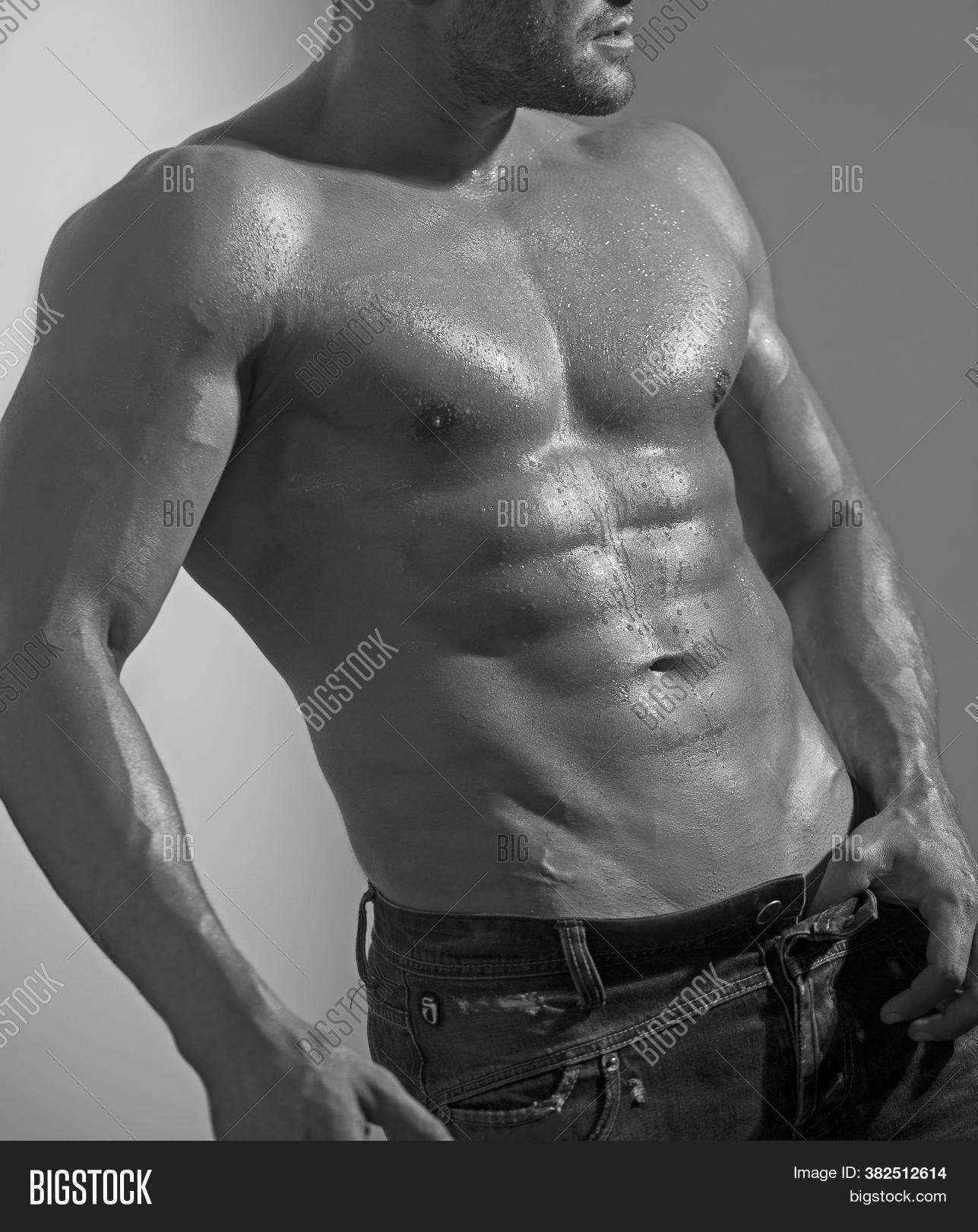 Strong Athletic Man Image & Photo (Free Trial) | Bigstock