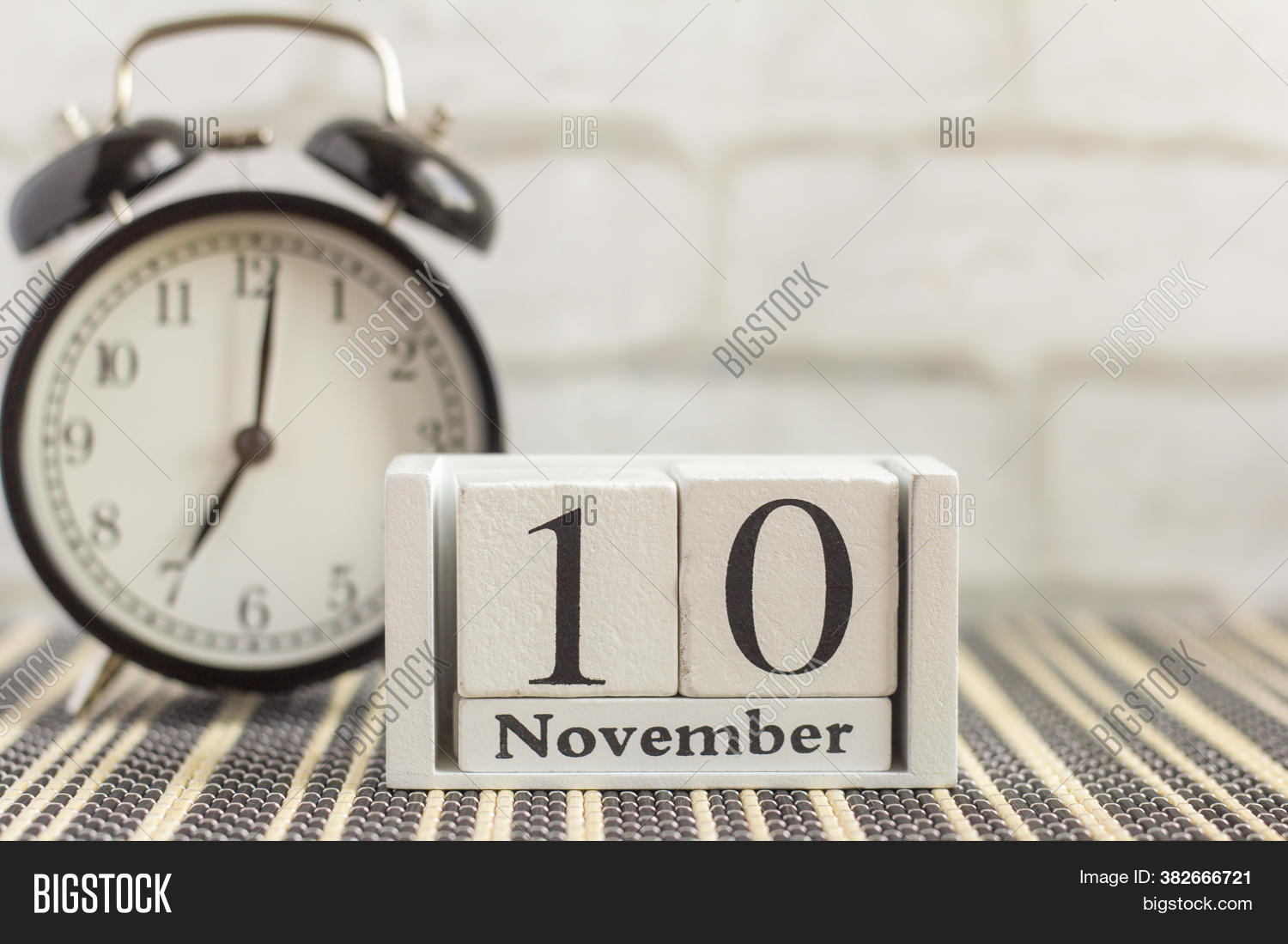 November 10 On Wooden Image & Photo (Free Trial) | Bigstock