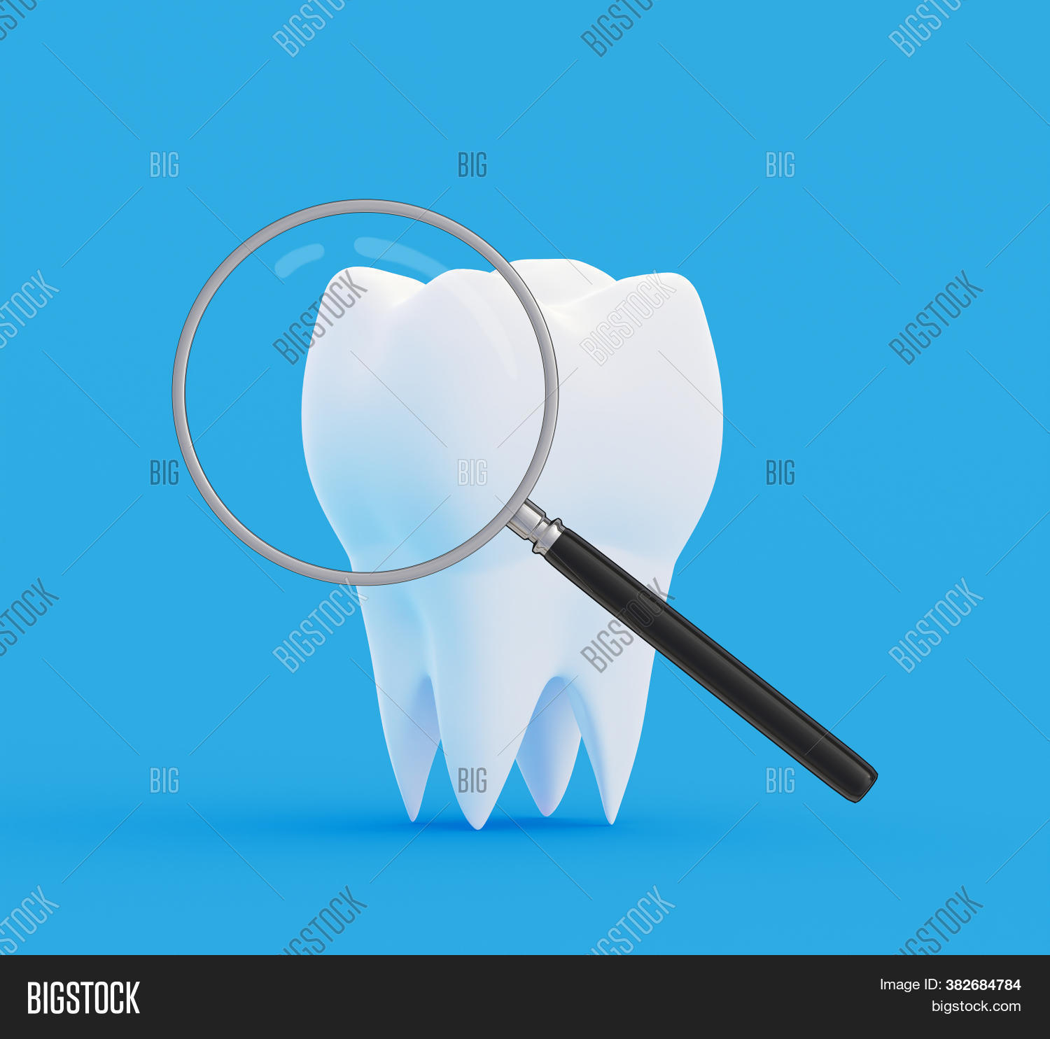 Tooth Under Magnifying Image & Photo (Free Trial) | Bigstock