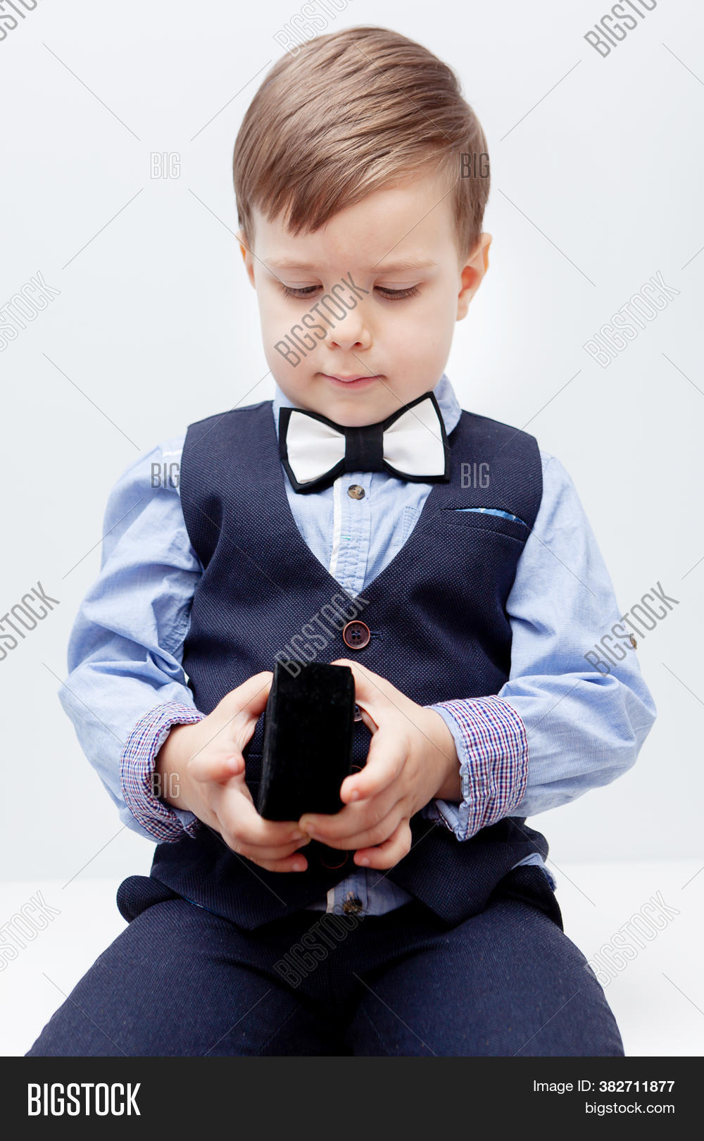 Boy Shirt, Bow Tie, Image & Photo (Free Trial) | Bigstock