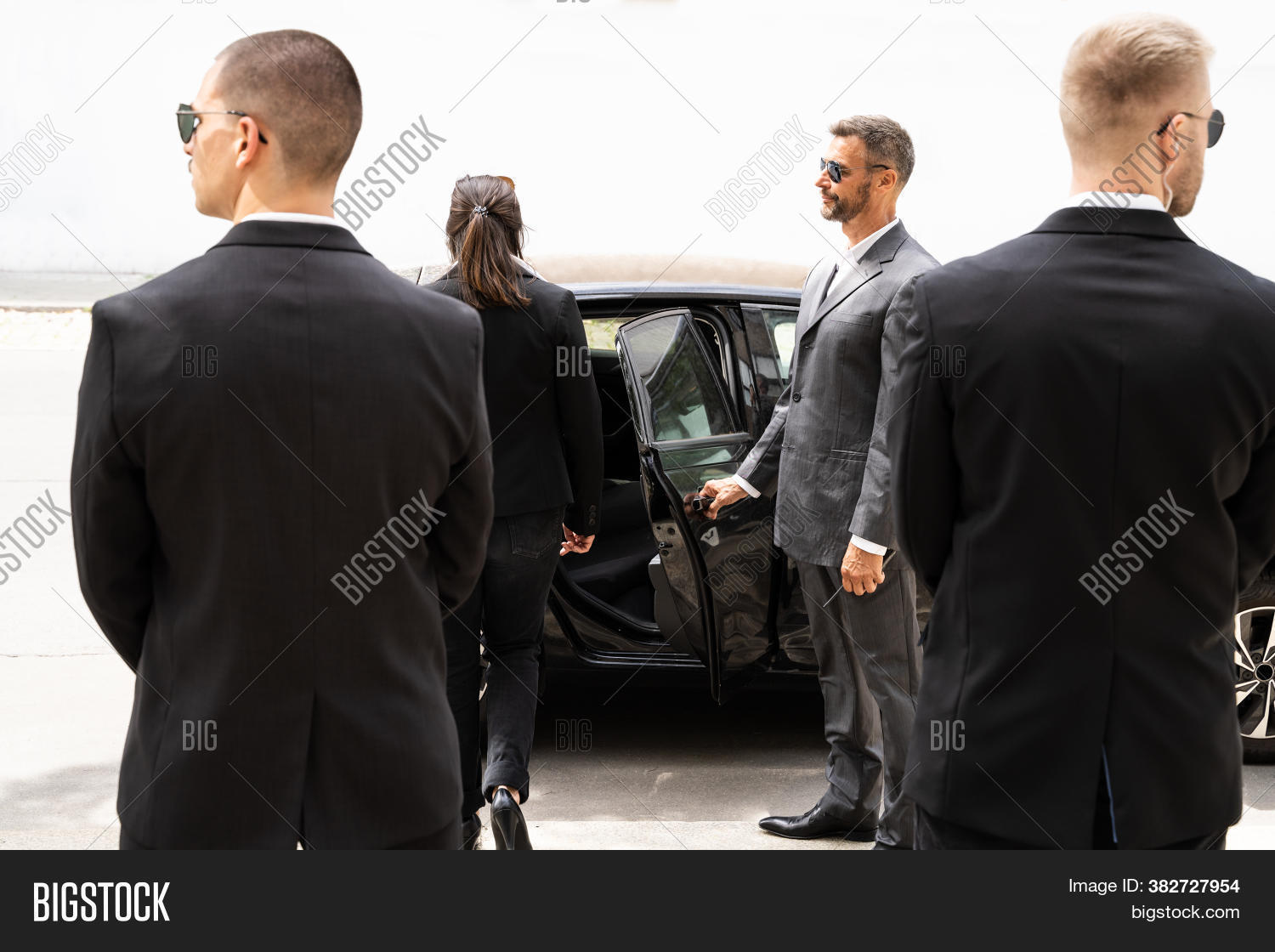 Bodyguards Protecting Image & Photo (Free Trial) | Bigstock
