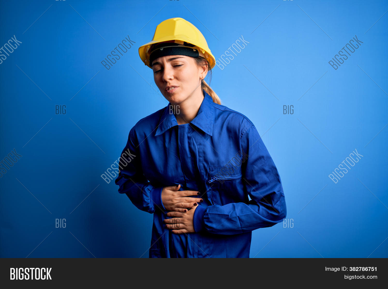 Young Beautiful Worker Image & Photo (Free Trial) | Bigstock