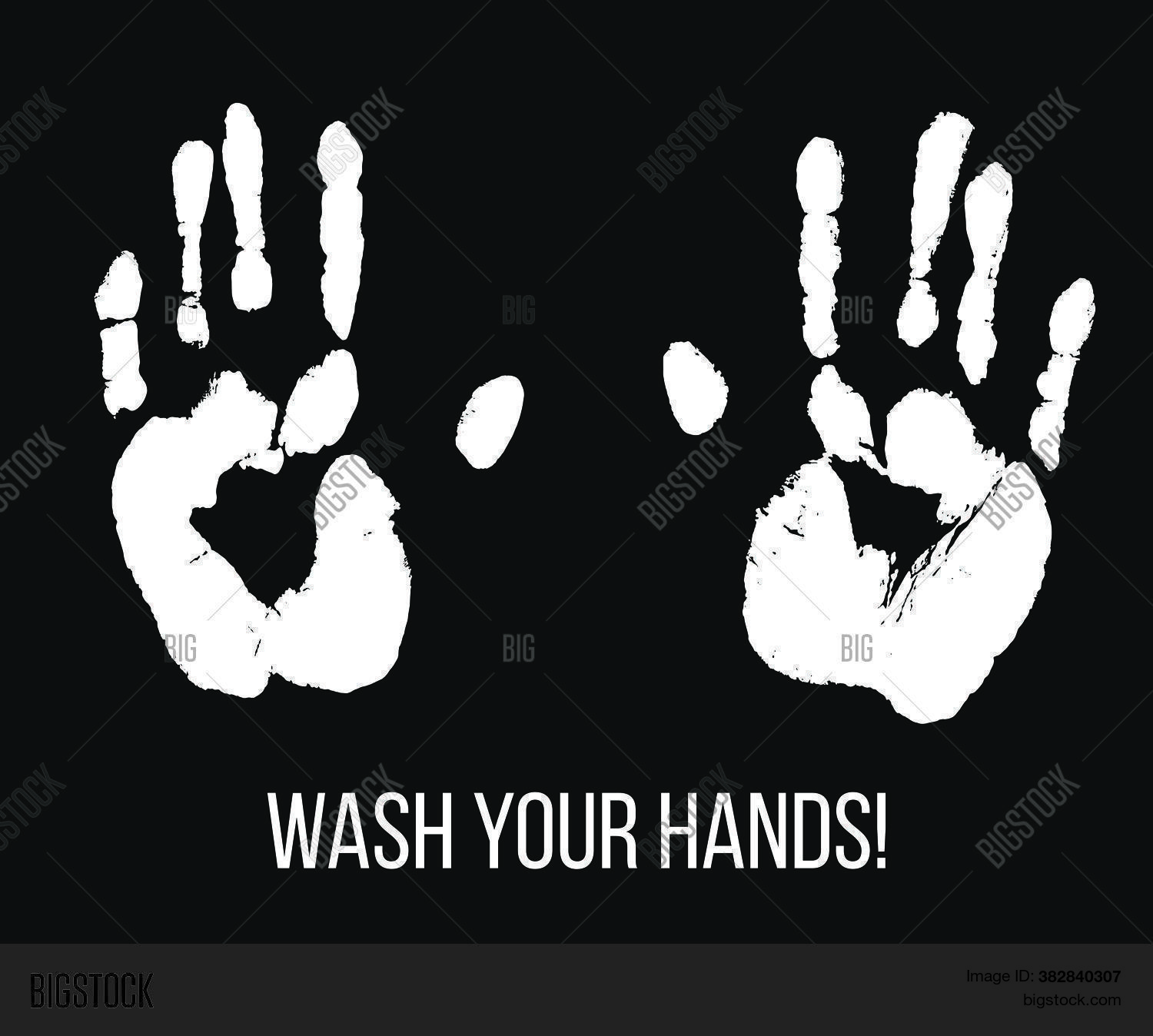 Wash Your Hands. Vector & Photo (Free Trial) | Bigstock