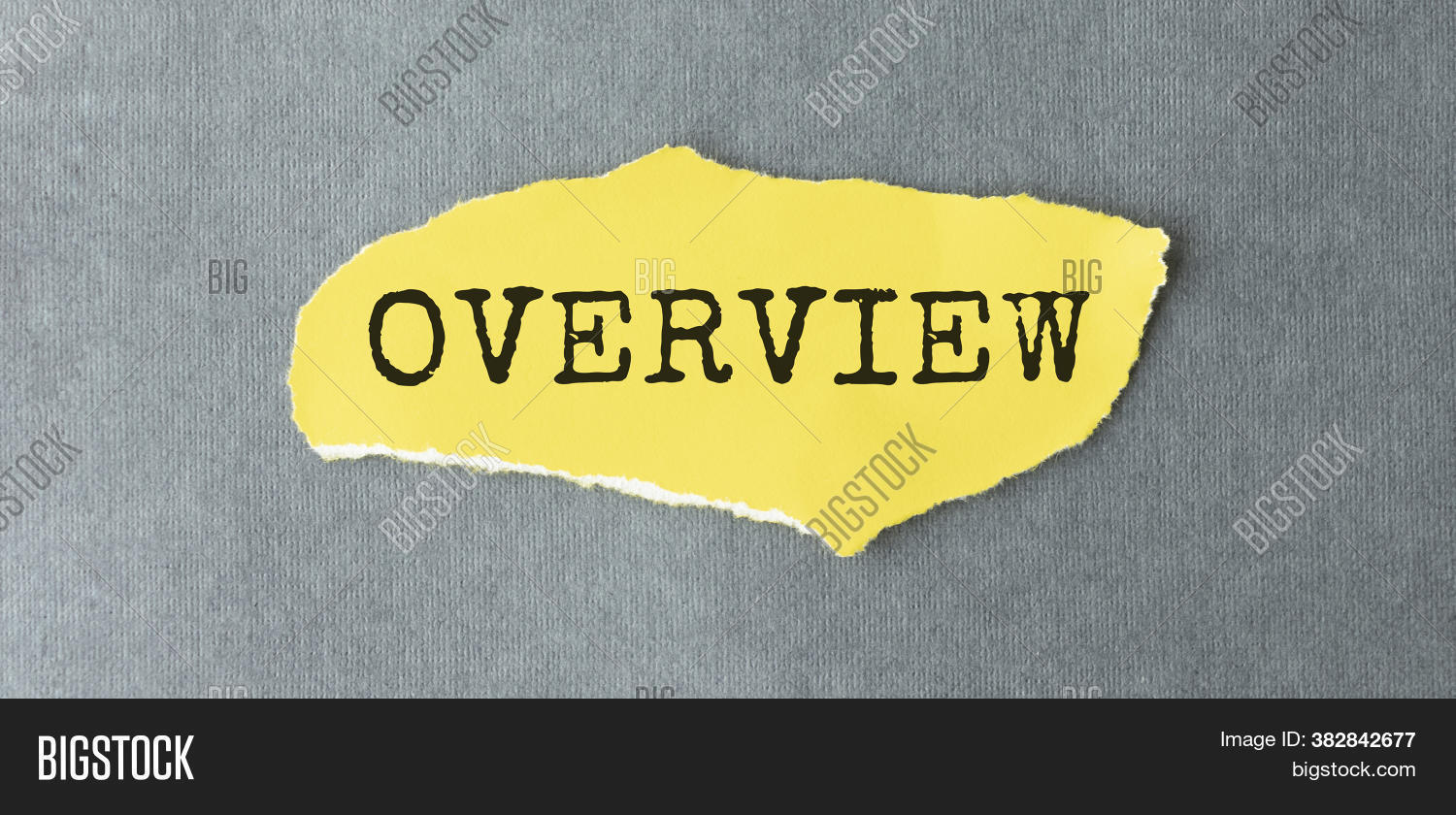 Word Overview On Image & Photo (Free Trial) | Bigstock