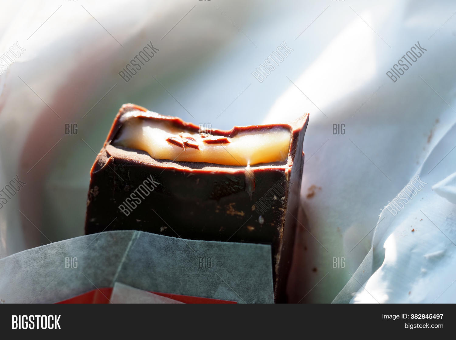 Bitten Chocolate Image & Photo (Free Trial) | Bigstock