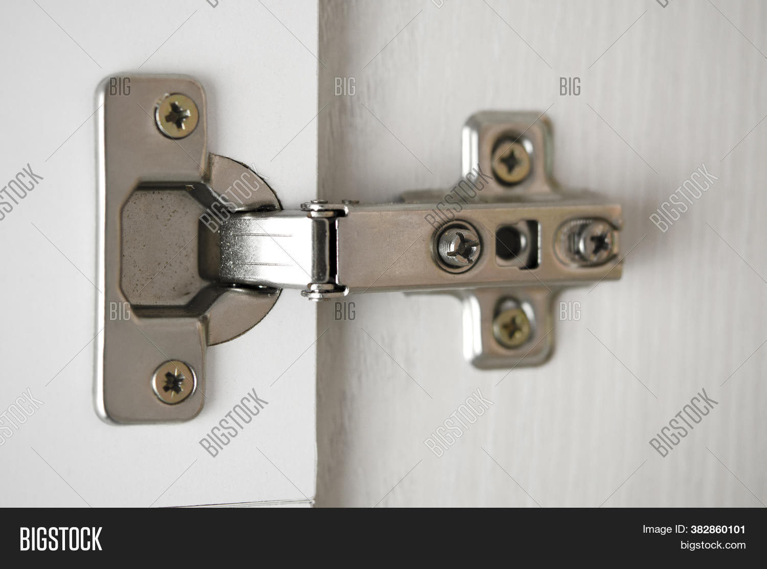 Furniture Hinges Close Image & Photo (Free Trial) | Bigstock