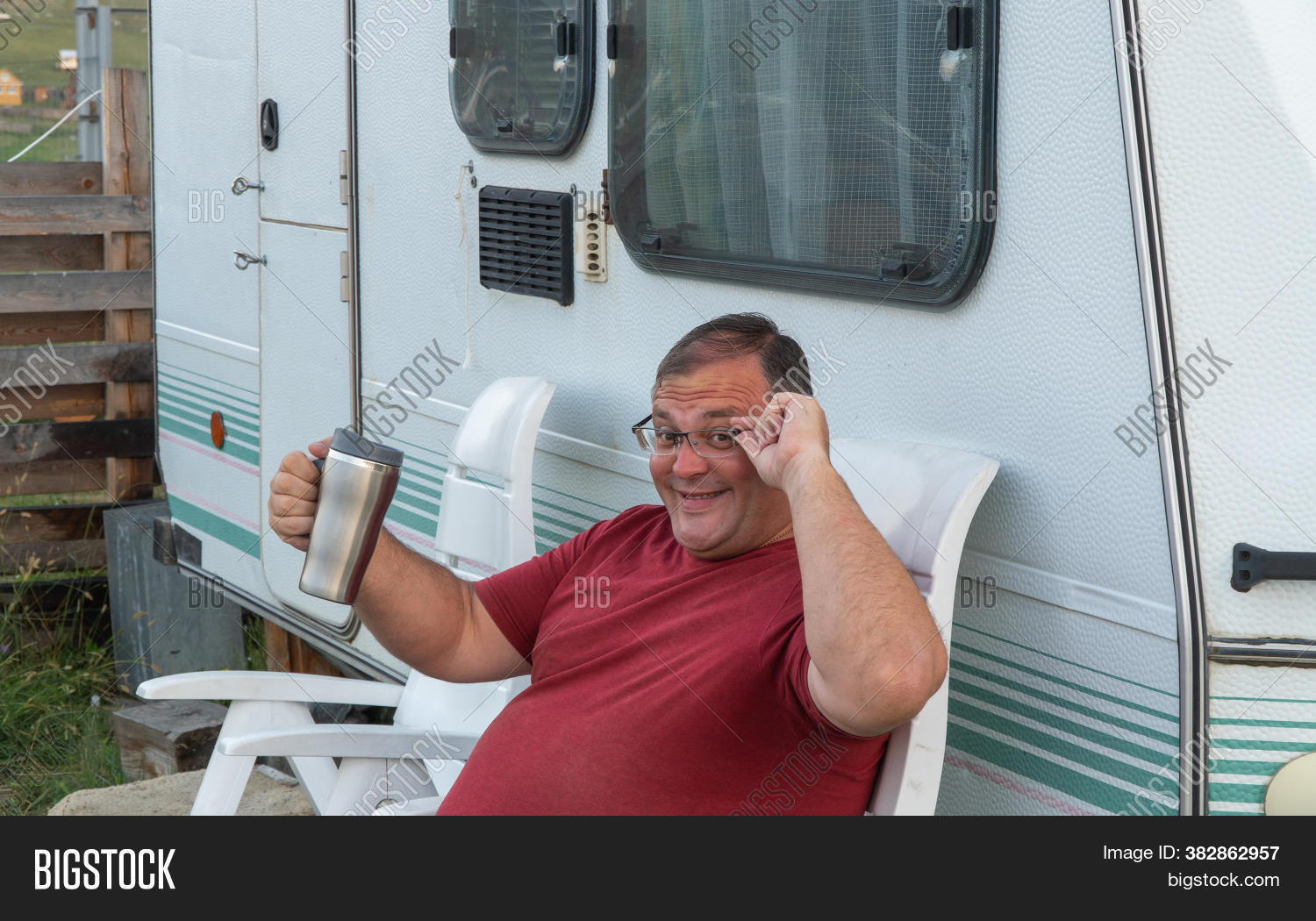 Man Relaxing Travel Image & Photo (Free Trial) | Bigstock