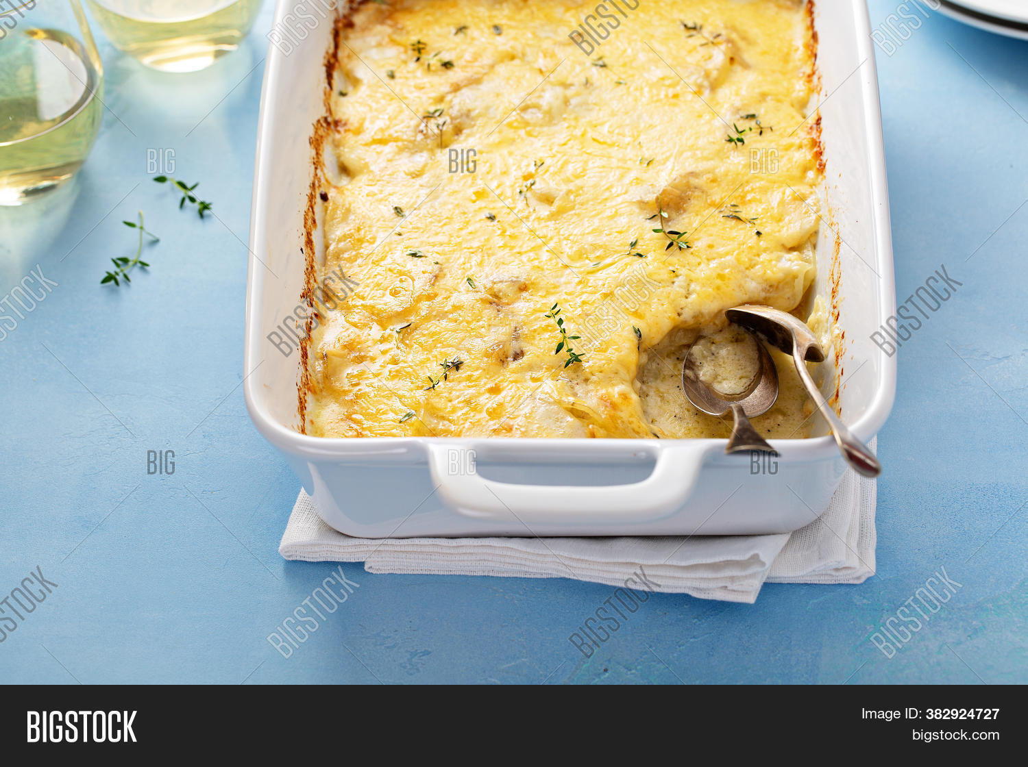 Cheese Potato Gratin Image & Photo (Free Trial) | Bigstock