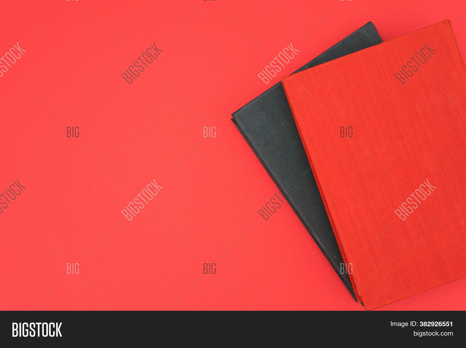 Red Black Books On Red Image & Photo (Free Trial) | Bigstock