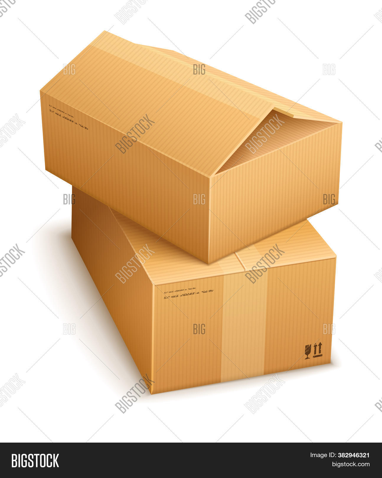 Cardboard Boxes Mail Image & Photo (Free Trial) | Bigstock