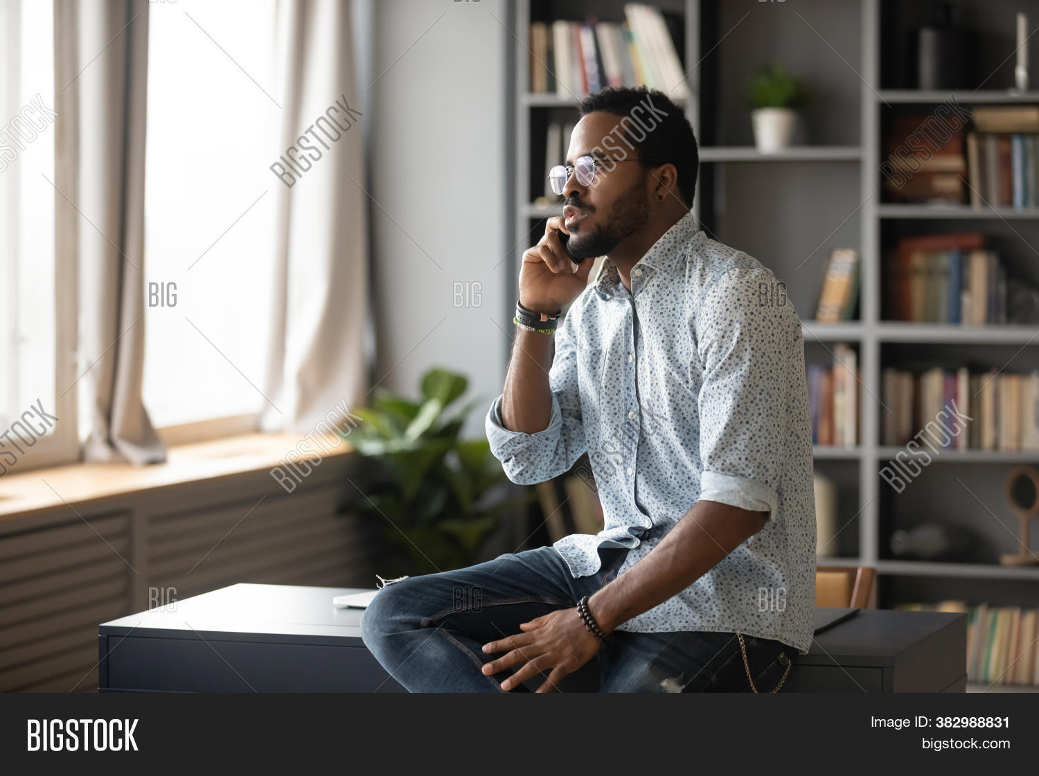 Serious African Image & Photo (Free Trial) | Bigstock