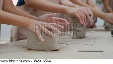Kneading Clay Material Image & Photo (Free Trial) | Bigstock