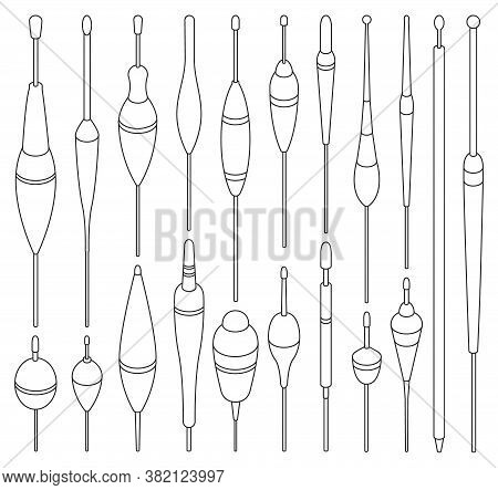 Fishing Floats Line Vector & Photo (Free Trial) | Bigstock